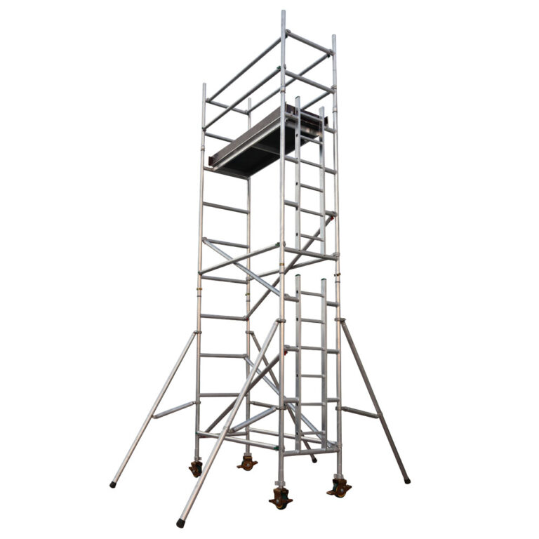 Single Width Aluminum Scaffolding - Ideal Scaffolding - Aluminium ...